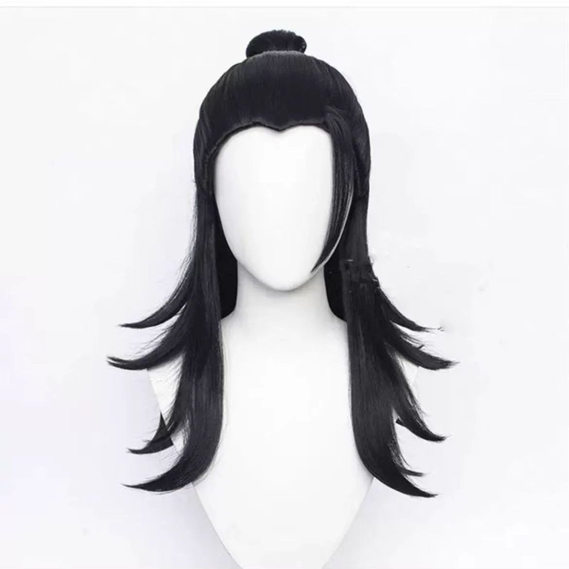Jujukaitsu Kaisen Geto Long/Short Black Hair Basic Wig – KOOLLIA