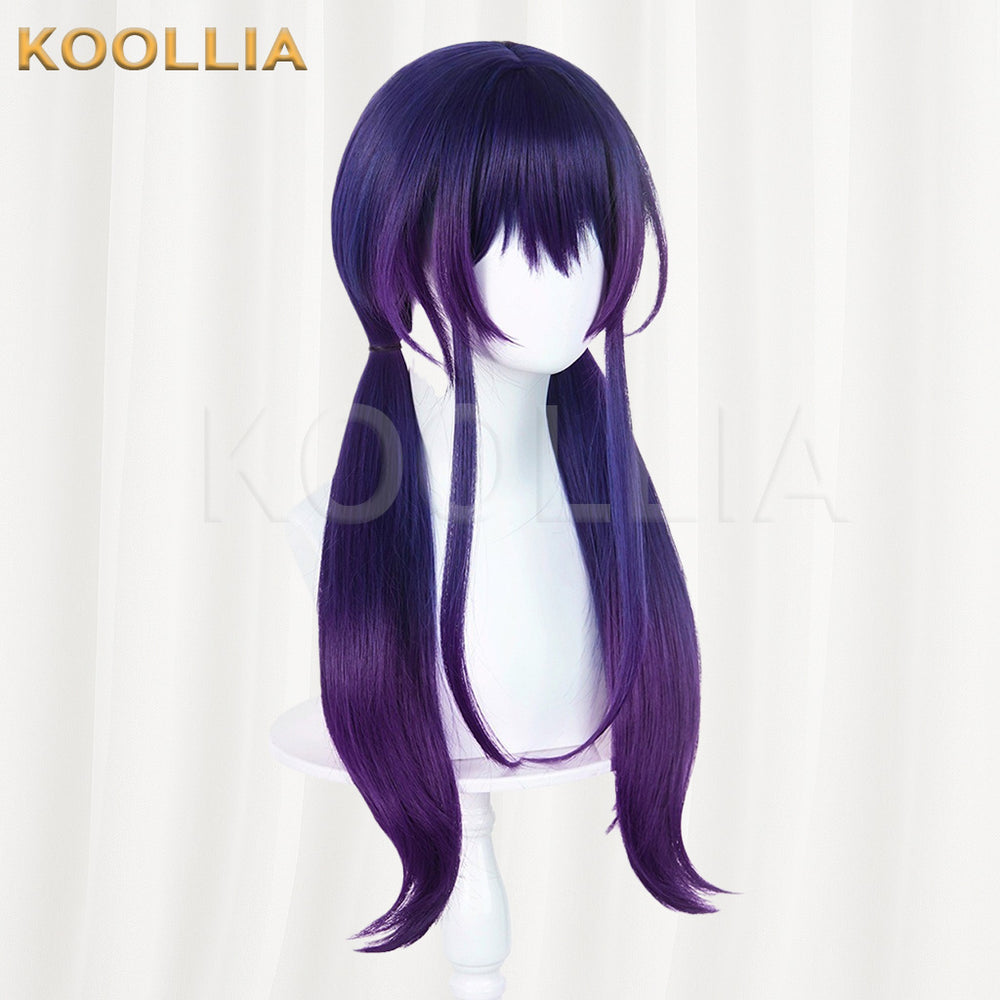 Arknights Ch'en Cosplay Wig - Blue Purple Gradient | KOOLLIA