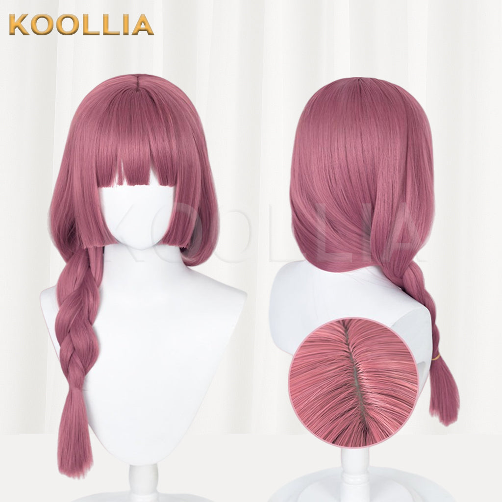 Bocchi the Rock Hiroi Kikuri Cosplay Wig – Long Purple Hair | KOOLLIA