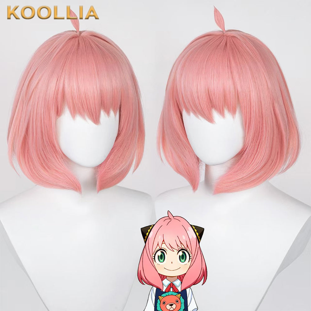 SPY×FAMILY Anya Short Pink Hair Basic Wig